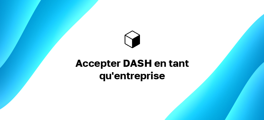 Accepter DASH en tant qu'entreprise : comment être payé en Dash sur ...
